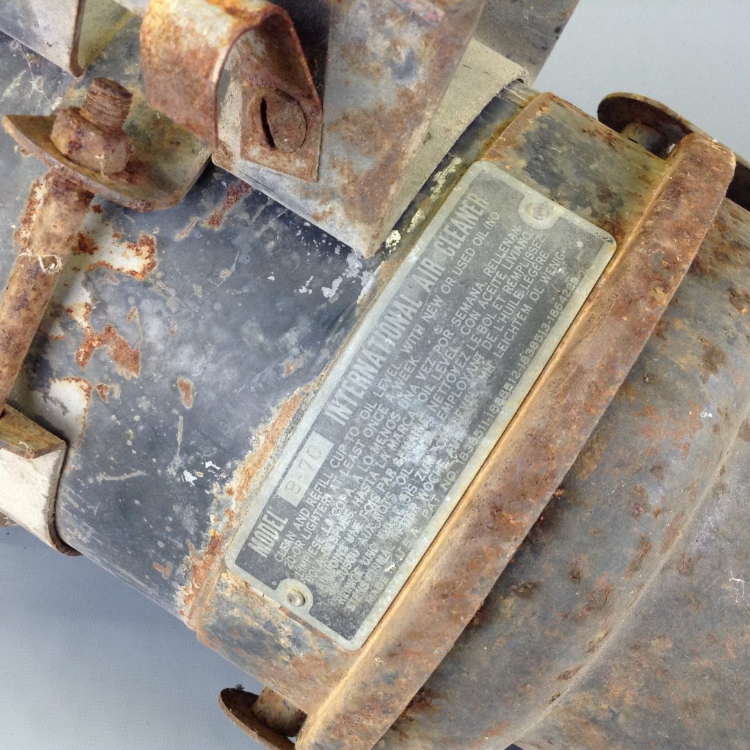 INTERNATIONAL HARVESTER TRUCK 1930's 1940's COWL B-70 AIR CLEANER - IH ...