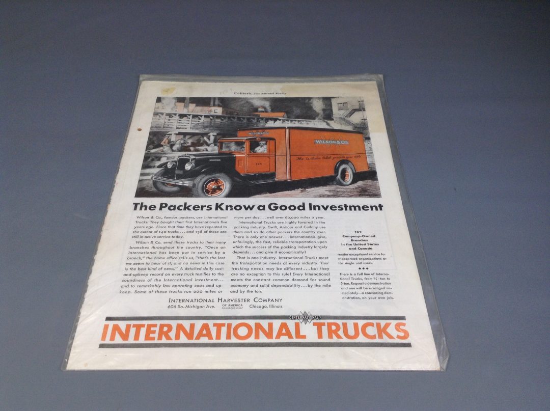 IH AD 1920's 1930's - IH Scout