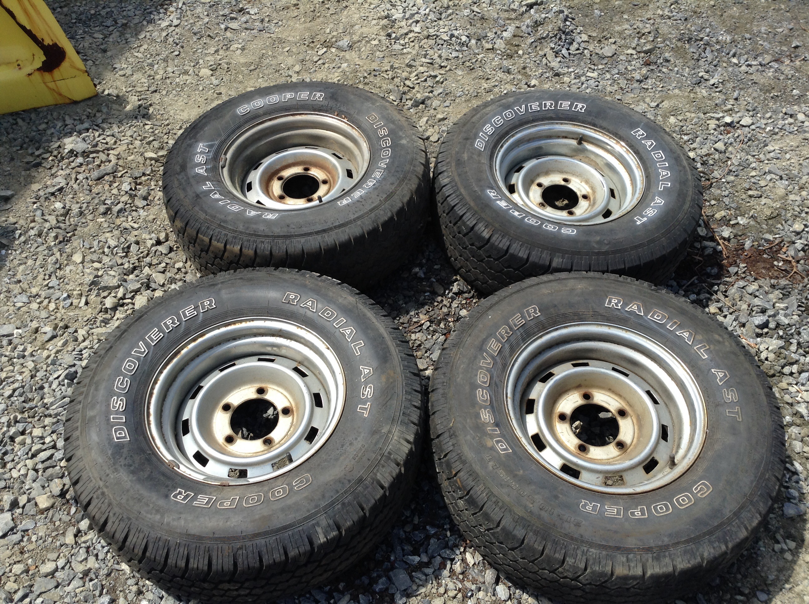 Scout II Rally Wheels Set - 1972-80 - IH Scout