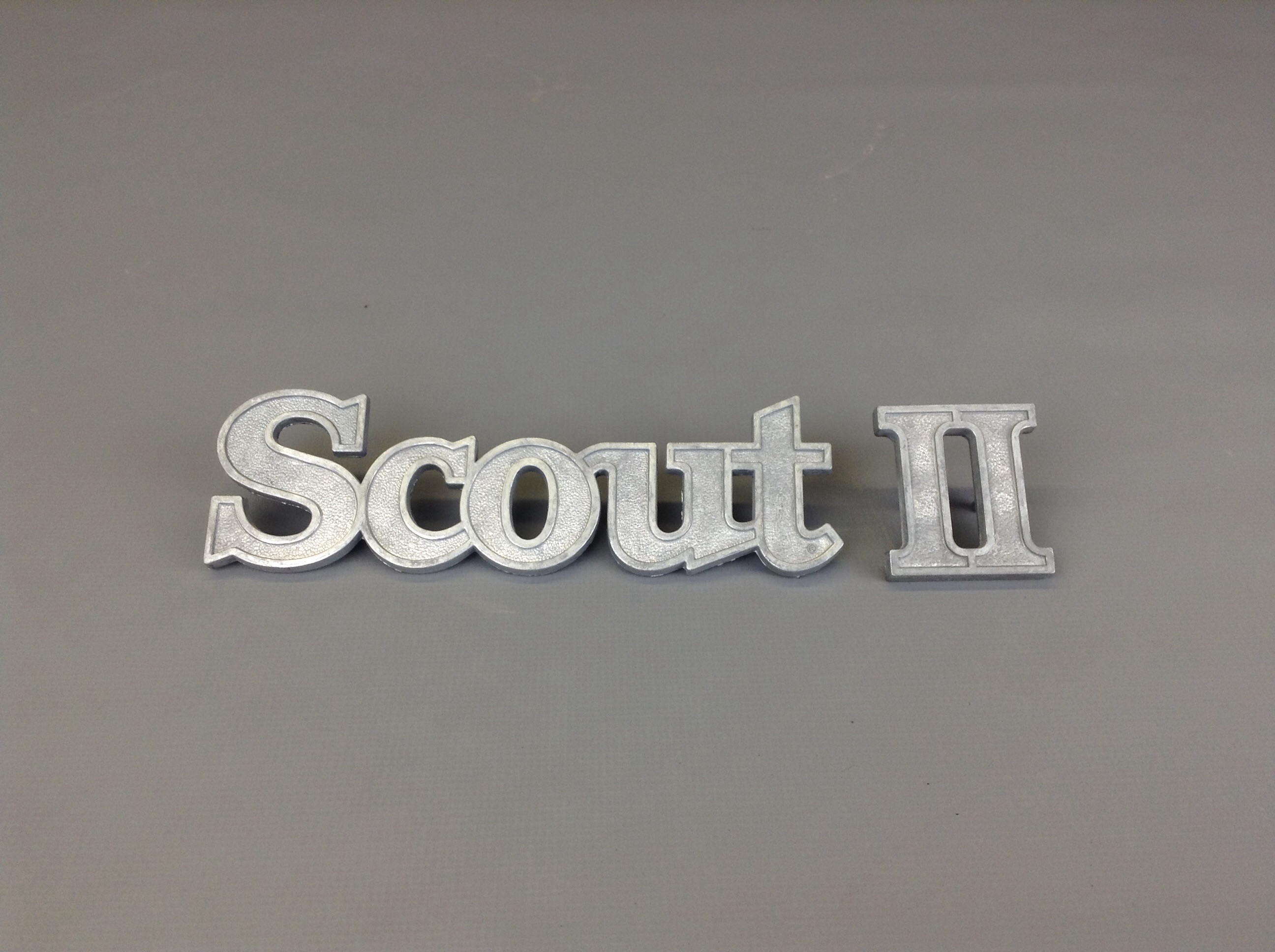 Scout II Emblem - Unfinished - IH Scout