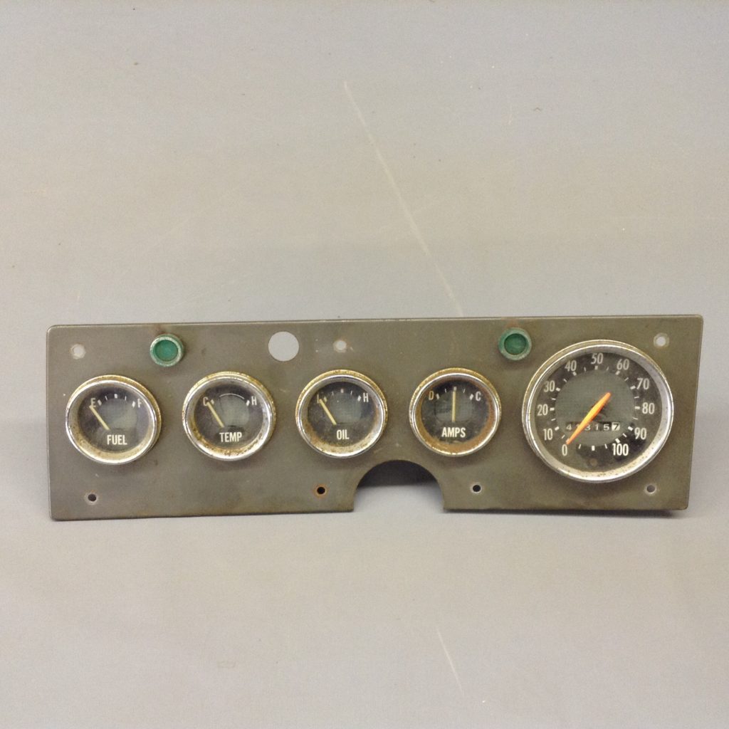 SCOUT 800 COMPLETE DASH GAUGE CLUSTER 1966-71 - IH Scout
