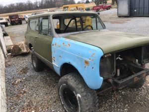 Scout II Body Tub - Rust Free Extremely Clean Western Body - IH Scout