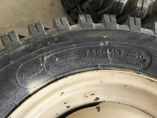 Scout 80 800 16" Wheels 5x5.5" Lug Pattern Jeep CJ Willys - IH Scout