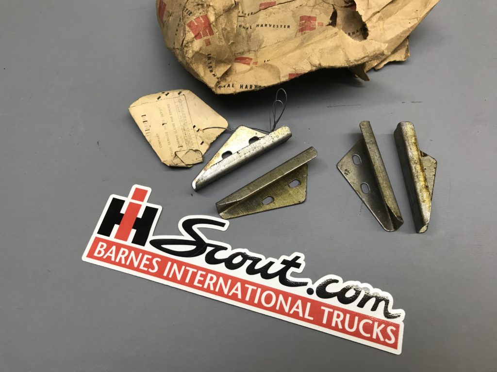 Scout 80 Windshield Drip Edge - IH Scout