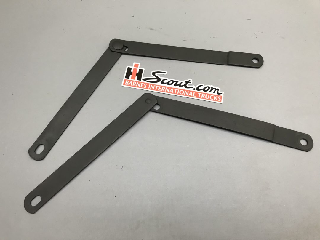 Scout II or Terra Tailgate Struts, Support Straps - IH Scout