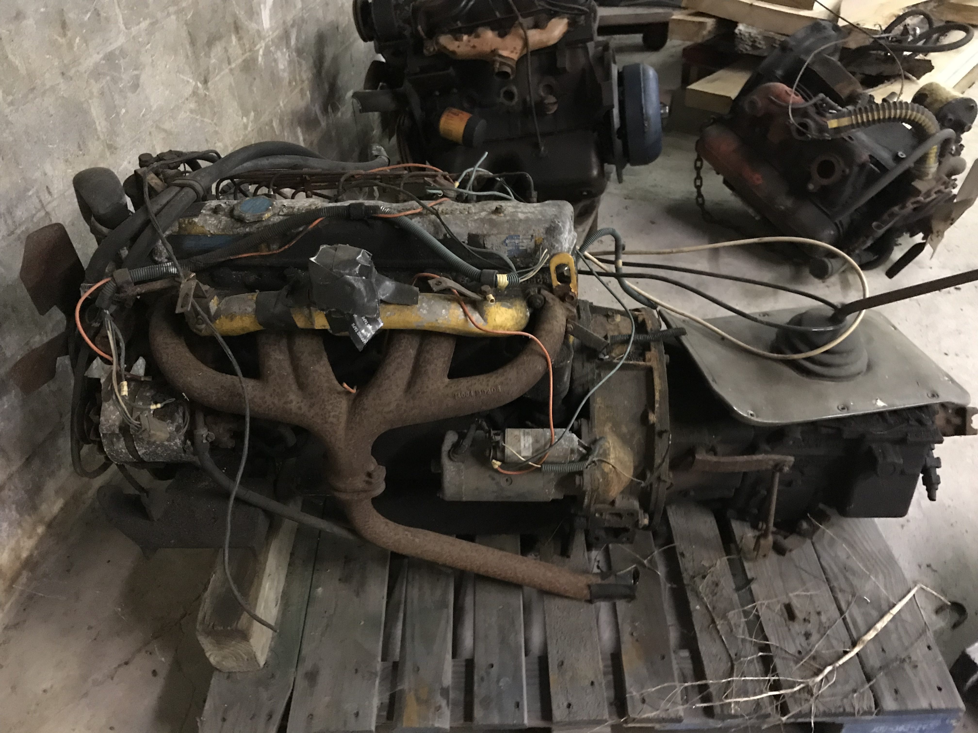 Nissan SD33 Non-Turbo Engine / T19 Trans 2wd Combination Drivetrain - IH Scout
