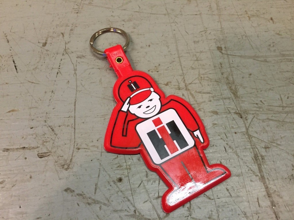 Cub Cadet Man Keychain - IH Scout